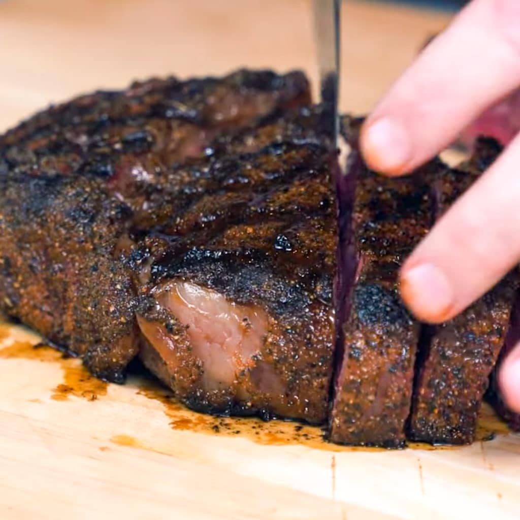 Wagyu Tomahawk Ribeye | Goldens' Cast Iron Cooker | Heath Riles BBQ