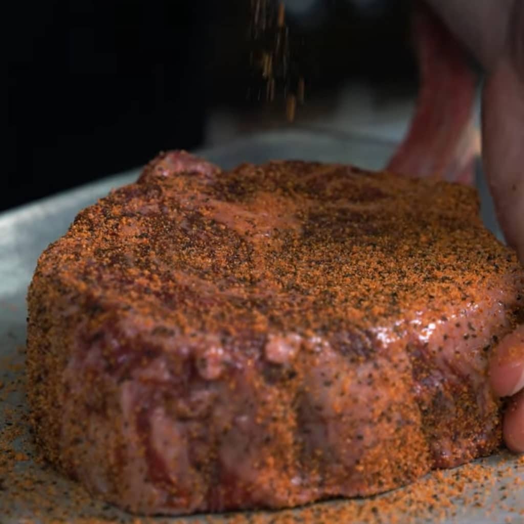 Wagyu Tomahawk Ribeye | Goldens' Cast Iron Cooker | Heath Riles BBQ