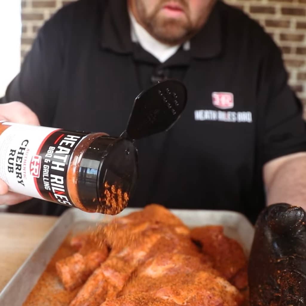 Hot Cherry Buffalo Ribs | Goldens' Cast Iron | Heath Riles BBQ