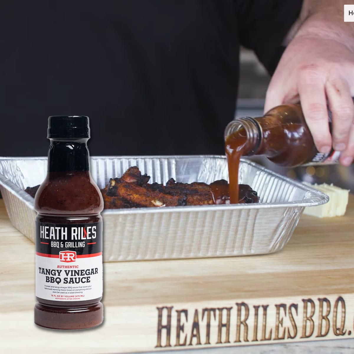 Hot Cherry Buffalo Ribs | Goldens' Cast Iron | Heath Riles BBQ
