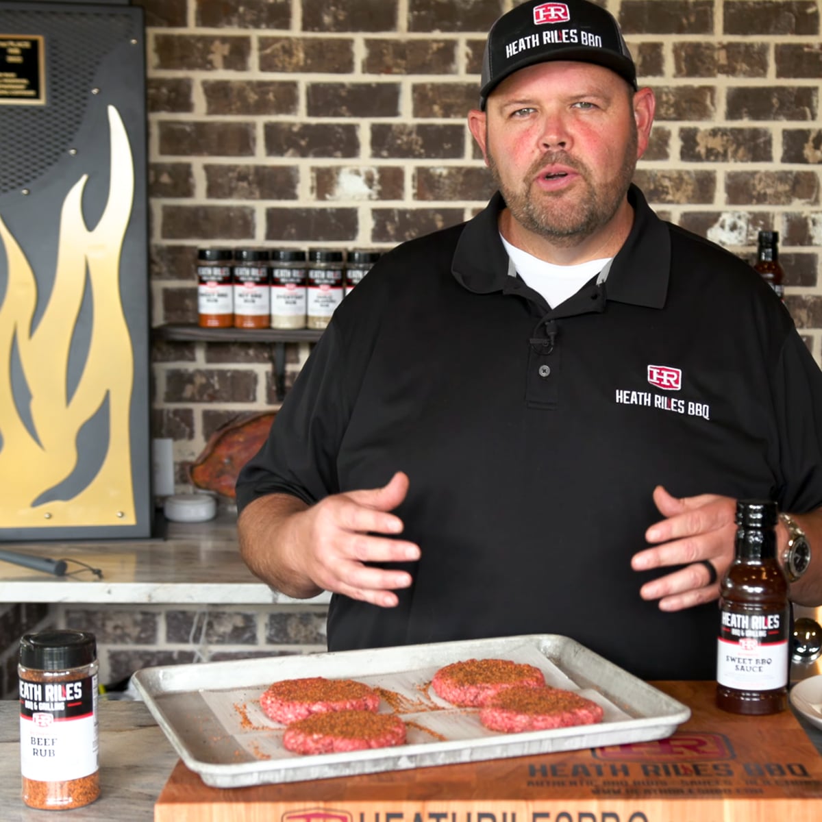 Hot Cherry Buffalo Ribs | Goldens' Cast Iron | Heath Riles BBQ