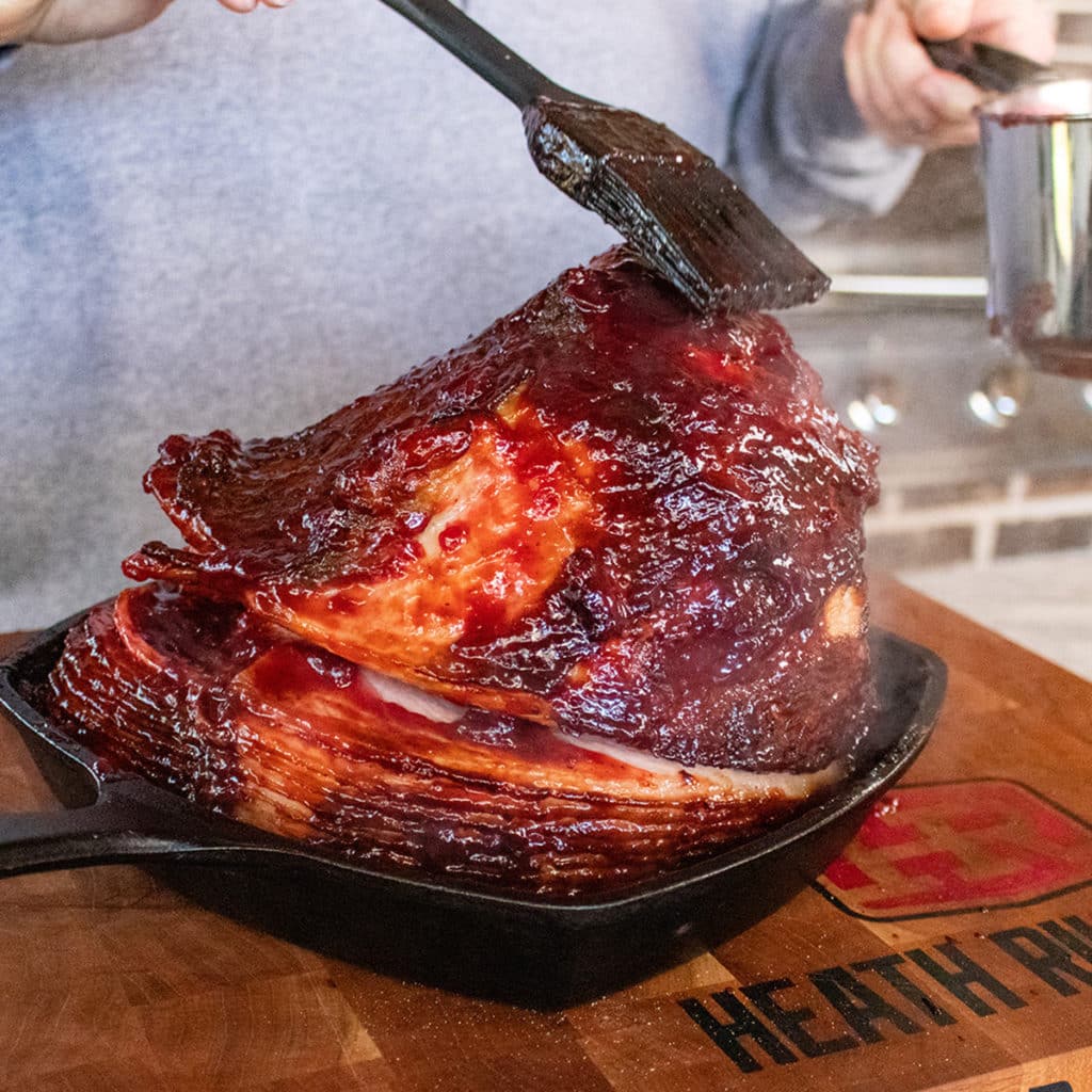 Hot Cherry Buffalo Ribs | Goldens' Cast Iron | Heath Riles BBQ